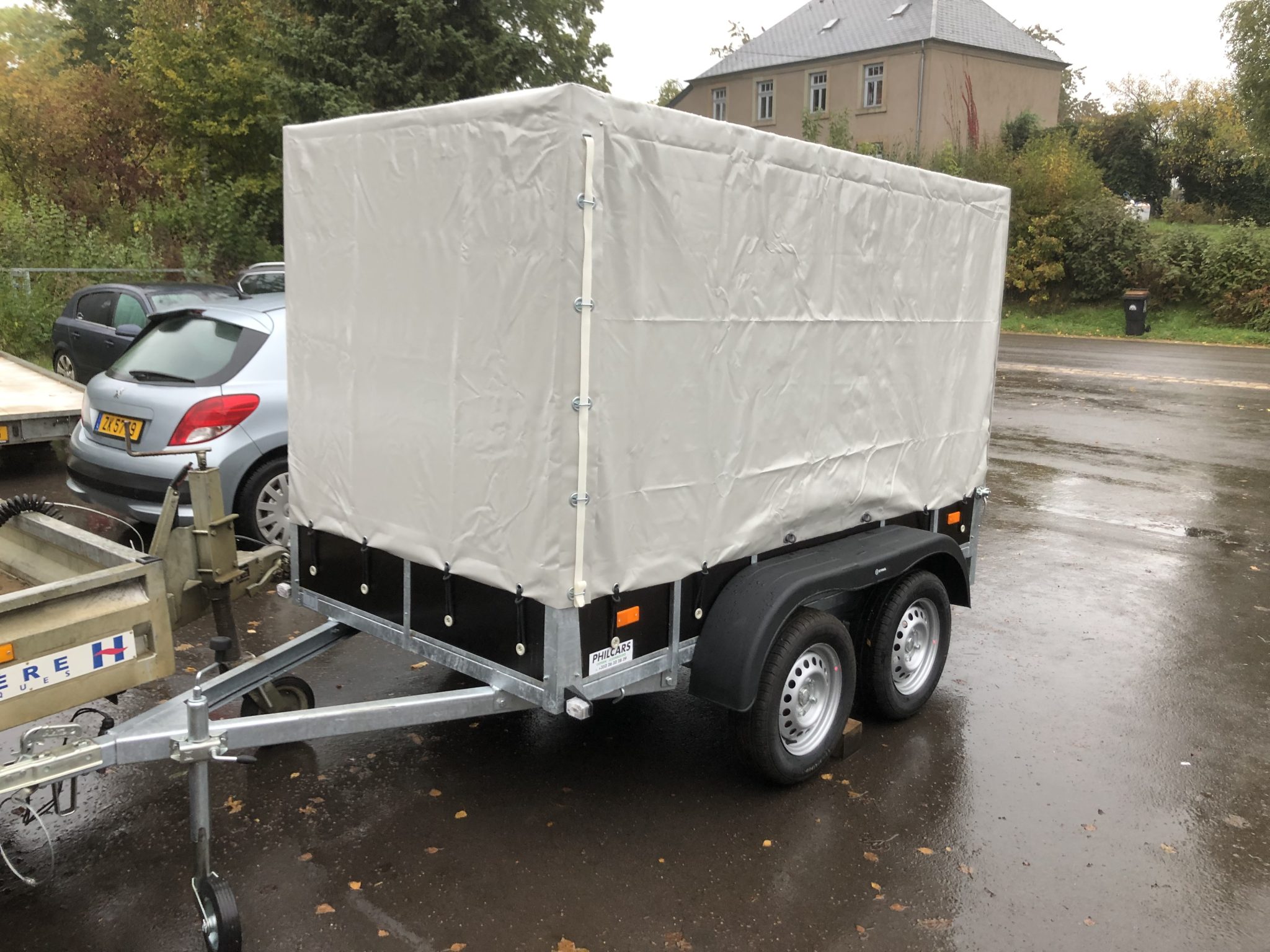 REMORQUE BOIS 2 ESSIEUX 750 KG - Remorques Walt | Ospern